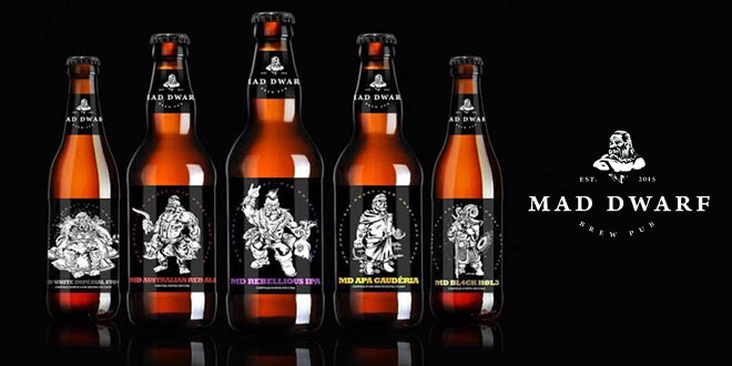 Mad Dwarf Brew Pub traz seus rótulos em garrafa para Curitiba ...